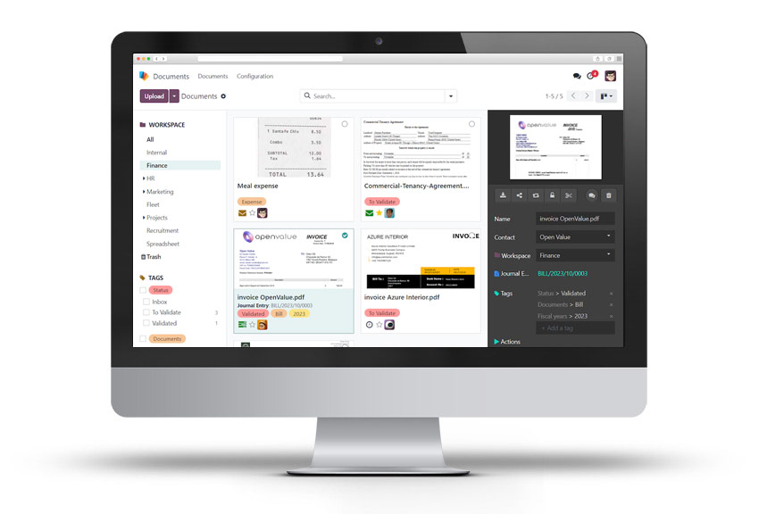 Odoo Documentos - YouDoo.es Expertos en Odoo